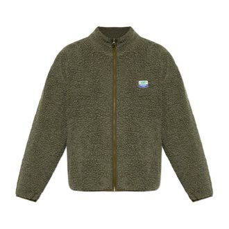 American Vintage Fell-Sweatshirt mit Logo-Patch - - Sweatshirts & Hoodies - Herren - Gr&uuml;n - XL