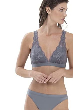 Mey Poetry Fame 74130 Soutien-gorge triangle sans armatures pour femme, Gris, L