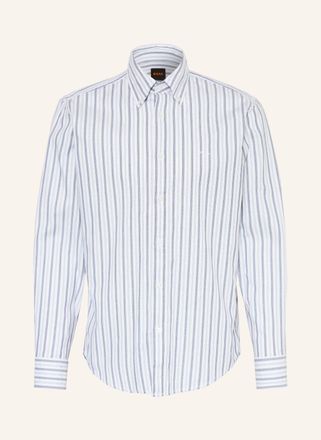 HUGO BOSS Hemd Ricoplus Slim Fit weiss