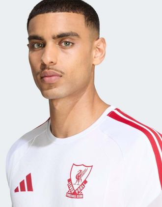 adidas Liverpool FC 26/27 cup Tiro maillot dentra&icirc;nement blanc
