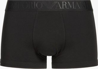 Emporio Armani Boxer uni en coton m&eacute;lang&eacute;