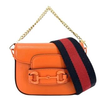 Gucci Pre-owned Vintage Schultertasche - - Pre-owned - Damen - Orange - ONE SIZE