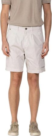 Mason's Homme, Shorts, Blanc, Taille: L Cargo Bermuda