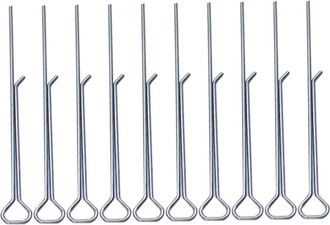 Generic Candle Dochthalter Edelstahl Elastic Docht Centering Clips -Geräte für DIY 10pcs, Wohnkultur