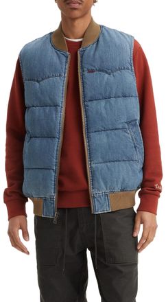 Levi's Herren SUPER Puff Vest Weste, Slightly SIDETRACKED, XXL