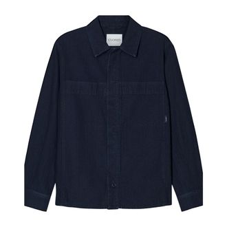 Closed C84322-54F-20-Dbl Baumwollhemd - - Jackets - Herren - Blau - XL