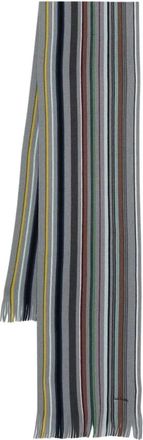 Paul Smith Schal mit Fransen - - Accessories - Herren - Grau - ONE SIZE