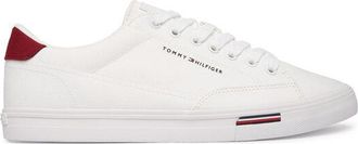 Tommy Hilfiger Sneakers aus Stoff Vulc Core Rwb Long FM0FM05813 Wei&szlig;