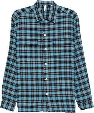 Sunflower Homme, Chemises, Bleu, Taille: M Chemise à poche