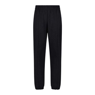 GCDS Logo Baumwoll-Sweatpants - - Trousers - Herren - Schwarzk - S