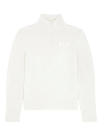 Maison Margiela Pullover mit Stehkragen - Nude