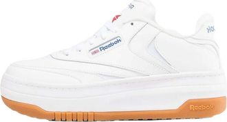 Reebok M&auml;dchen Club C Extra Sneaker,Ftwwht Ftwwht Vecblu,36.5 EU