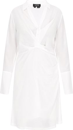 Usha Kleid Frauen Wei&szlig;