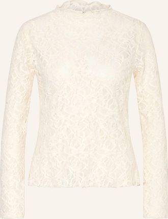 s.Oliver Black Label S.Oliver Black Label Longsleeve Aus Spitze weiss