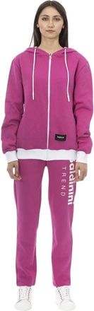 Baldinini Femme, Sport, Rose, Taille: 40 FR Ensemble de surv&ecirc;tement de luxe &agrave; capuche bicolore