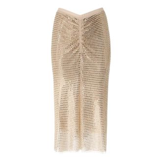 Pinko Midirock - - Skirts - Damen - Beige - S
