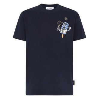 Philipp Plein Herren, Oberteile, Blau, 2XLGr&ouml;&szlig;e