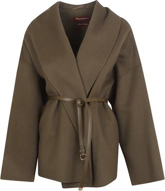 Max Mara Femme, Vestes, Brun, Taille: 40 FR Giacca double in lana cashmere