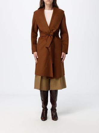 Max Mara Langer Estremo Bademantel-Mantel aus Wolle und Kaschmir mit G&uuml;rtel