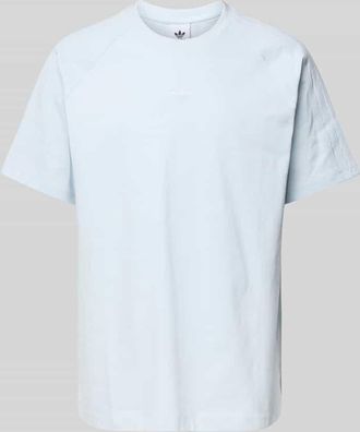 adidas Originals T-Shirt mit geripptem Rundhalsausschnitt
