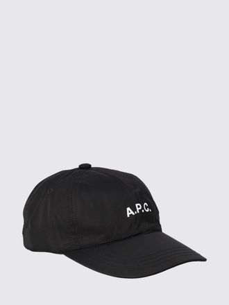 A.P.C. A. P.C. Casquette de baseball en polyester avec logo imprim&eacute; et sangle