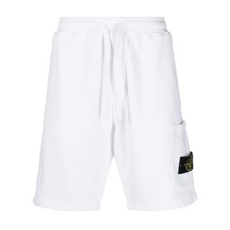Stone Island Herren, Shorts, Wei&szlig;, 2XLGr&ouml;&szlig;e