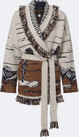 Alanui Cardigan Riding The Waves