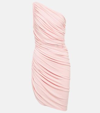 Norma Kamali Asymmetrisches Minikleid Diana