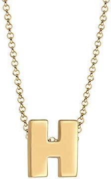 Elli Collier Femme Pendentif Lettre H Initiale - (925/1000) Argent