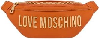 Love Moschino Femme, Sacs, Orange, Taille: ONE Size Belt Bag with Logo