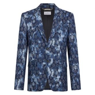 Philipp Plein Blazers - - Jackets - Herren - Blau - 4XL
