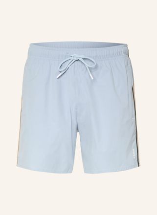 HUGO BOSS Badeshorts Iconic blau