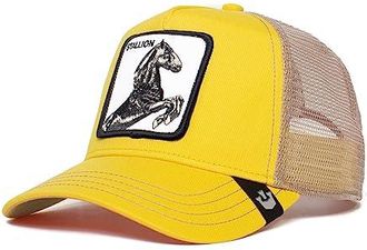Goorin Brothers The Farm Original Seasonal Casquette style camionneur unisexe, jaune (The Stallion), taille unique, Taille unique