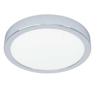 Eglo connect.z Plafonnier LED connect&eacute; Fueva 6-Z, &Oslash; 21,1 cm, ZigBee, Matter, lampe plafond pour salle de bains, app et commande vocale Alexa, blanc chaud-f