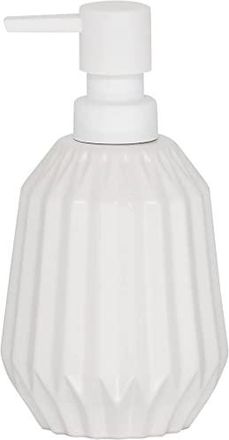 Sealskin Seifenspender Arte, aus natürlichem Porzellan, Farbe: Weiß