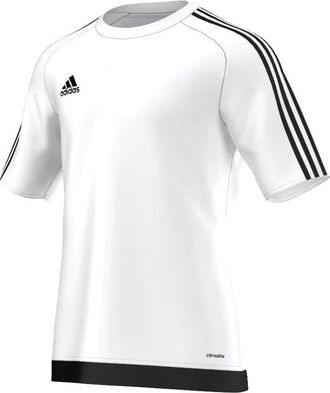adidas Herren Fu&szlig;balltrikot Estro 15, Wei&szlig;/schwarz, L, S16146