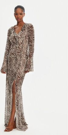 Haveone Abendkleid AVS-N043 Braun Slim Fit