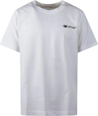 Off-white t-shirt Ink Arrow Slim à logo - Blanc