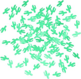 Hemobllo Veemoon 5 Beutel Kaktus Tischkonfetti aus Papier Party Deko Streudeko f&uuml;r Geburtstag Karneval Selbstgemacht Bastelprojekte Buntes Partyzubeh&ouml;r f&uuml;r Tis