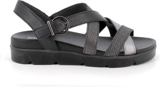 Igi & Co Damen D.Delia Sandale, Schwarz Stahl, 39 EU