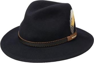 Stetson Chapeau Valrico VitaFelt Homme - Made in USA pour Outdoor Chapeaux en Feutre de Laine avec Bandeau Cuir Printemps-ete Printemps Ete Automne Hiver - XX