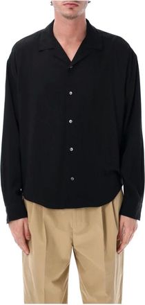 Ami Homme, Chemises, Noir, Taille: M Boxy Embroidered Shirt