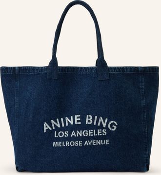 Anine Bing Anine Bing Shopper Leo blau