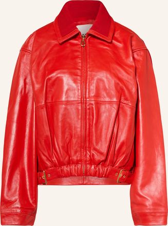 Sandro Sandro Lederblouson rot