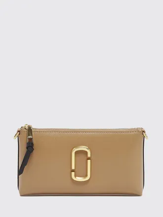 Marc Jacobs Sac port&eacute; &eacute;paule The Snapshot en cuir bicolore avec logo Double J
