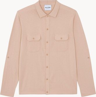 Kujten Chemise coton-cachemire homme poches poitrine - Chemise Samuel