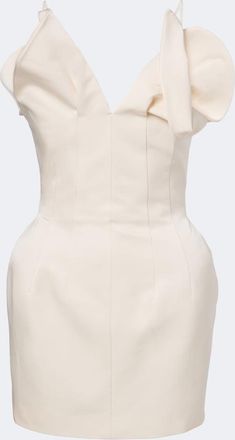 Magda Butrym Minikleid aus Baumwolle und Seide