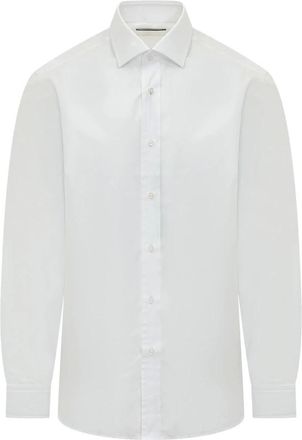 HUGO BOSS Homme, Chemises, Blanc, Taille: 4XL H-David Spread DB Shirt