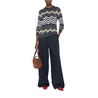 Missoni Missoni Pullover Navy - - Knitwear - Damen - Blau - XS