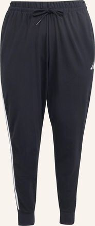 adidas Essentials 3-Streifen Jogger-Hose (Grosse Gr&ouml;ssen) schwarz